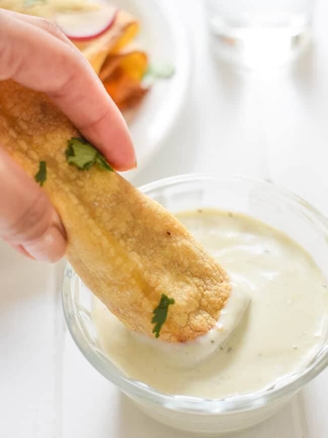 Baked Chicken, Bean & Cheese Taquitos - Isabel Eats