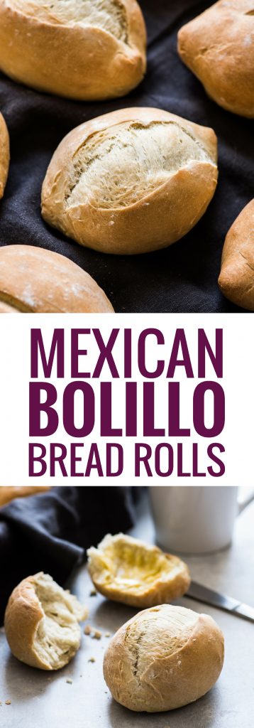 Mexican Bolillo Bread Rolls - Isabel Eats
