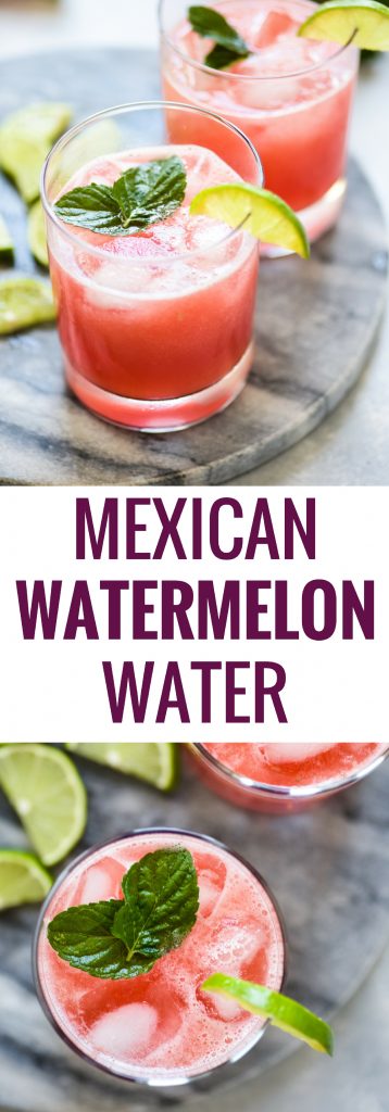 Watermelon Agua Fresca - Isabel Eats {Easy Mexican Recipes}