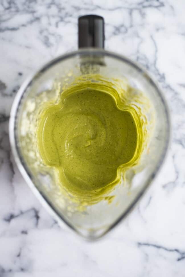 Easy Roasted Poblano Cream Sauce - Isabel Eats