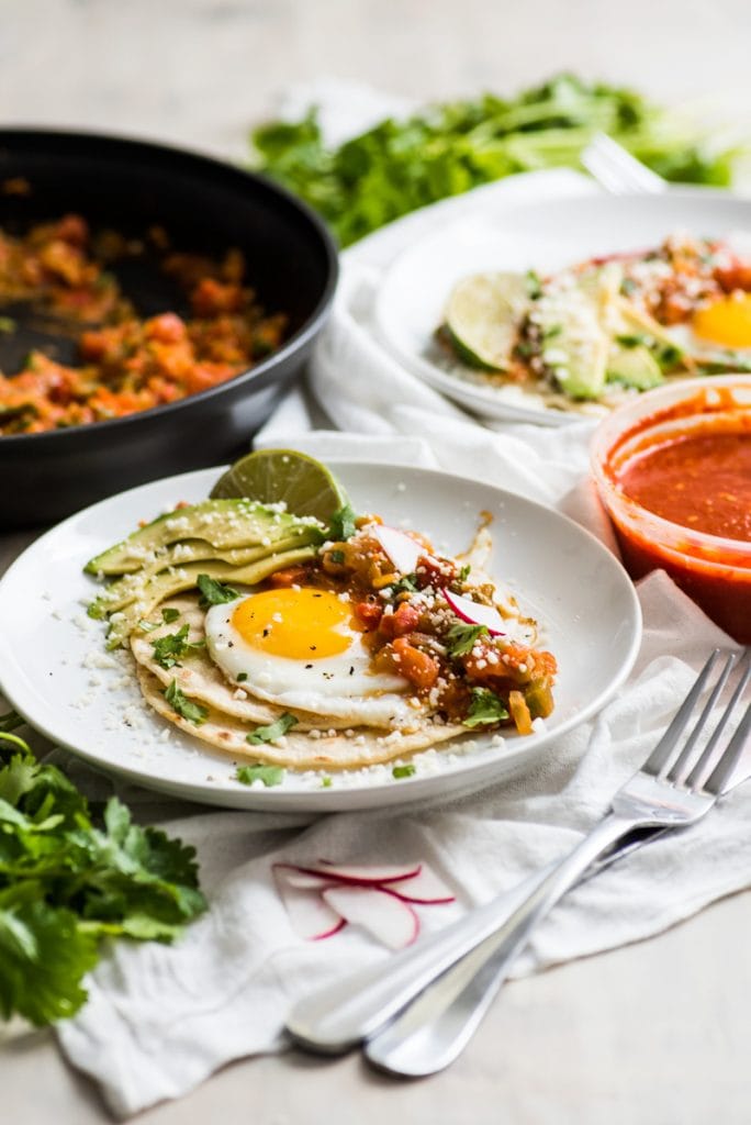 Easy Huevos Rancheros - Isabel Eats