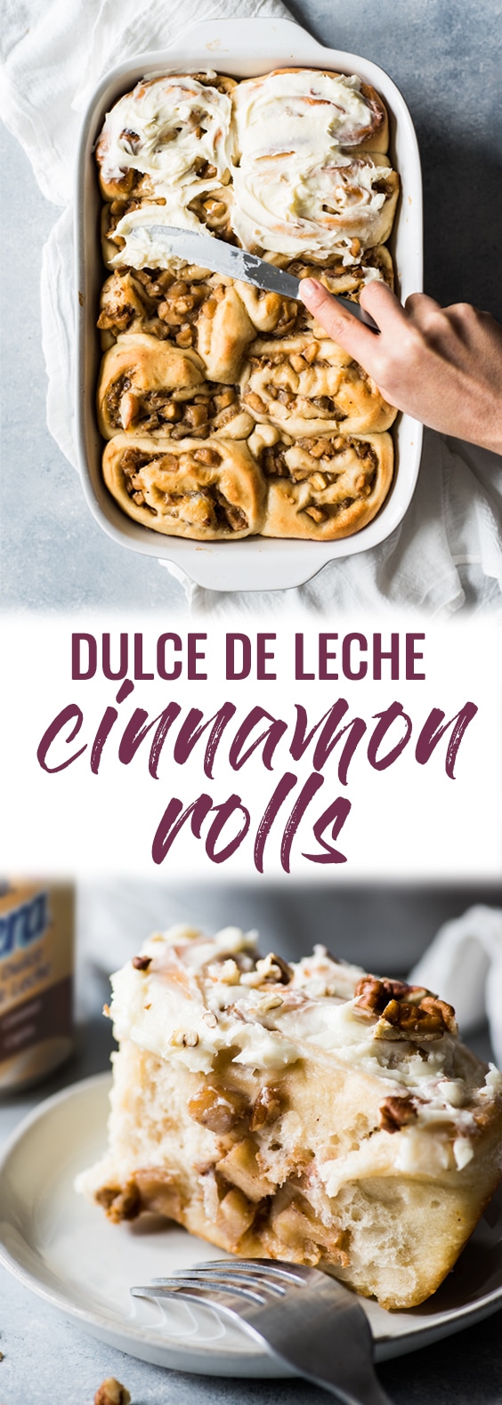 Dulce de Leche Cinnamon Rolls - Isabel Eats