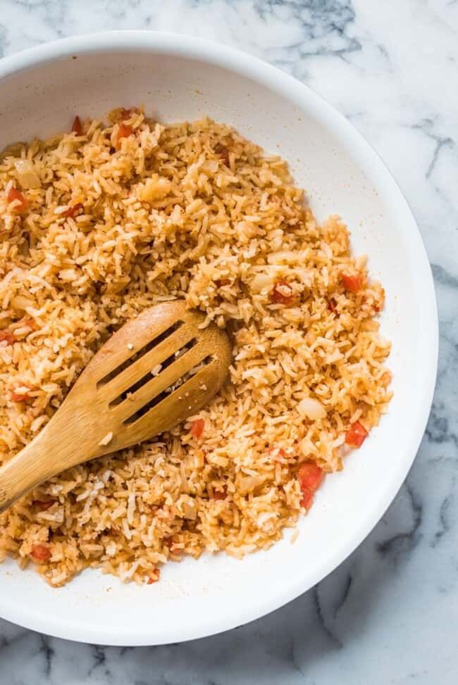 Authentic Mexican Rice Recipe - Isabel Eats