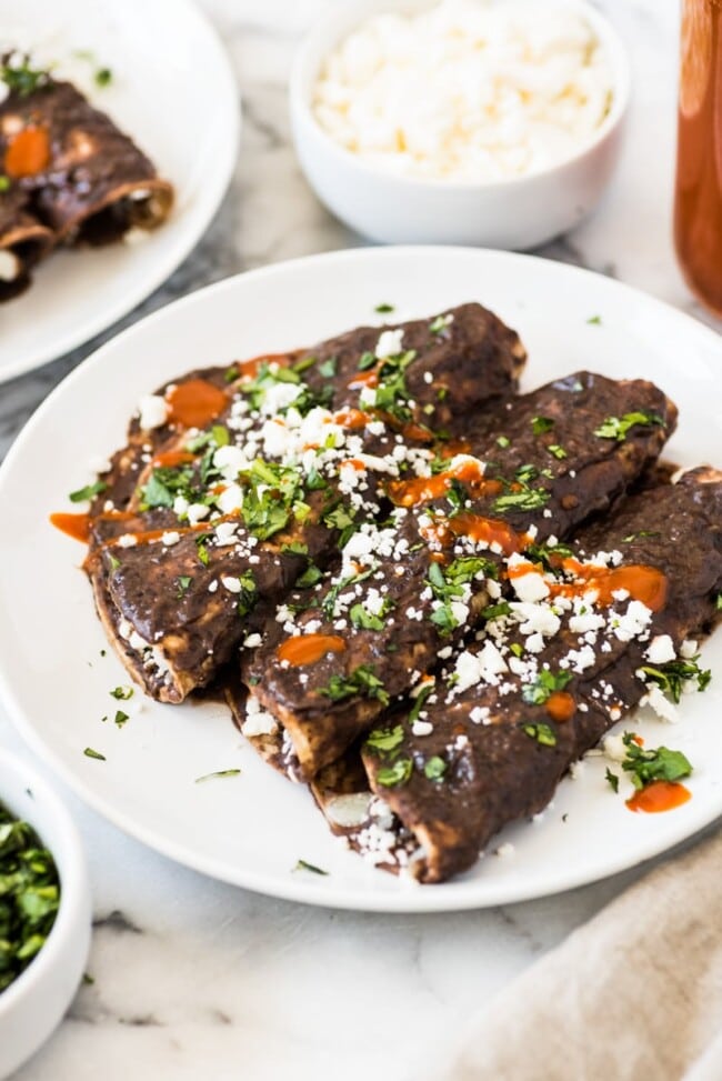 Enfrijoladas Recipe - Isabel Eats