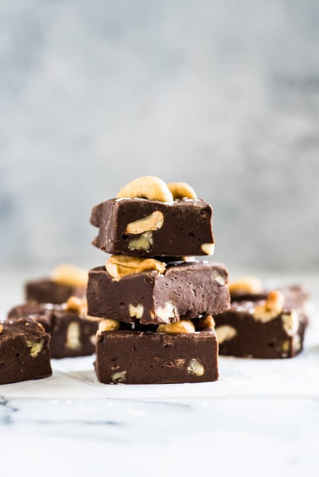 No Bake Easy Fudge Recipe - Isabel Eats