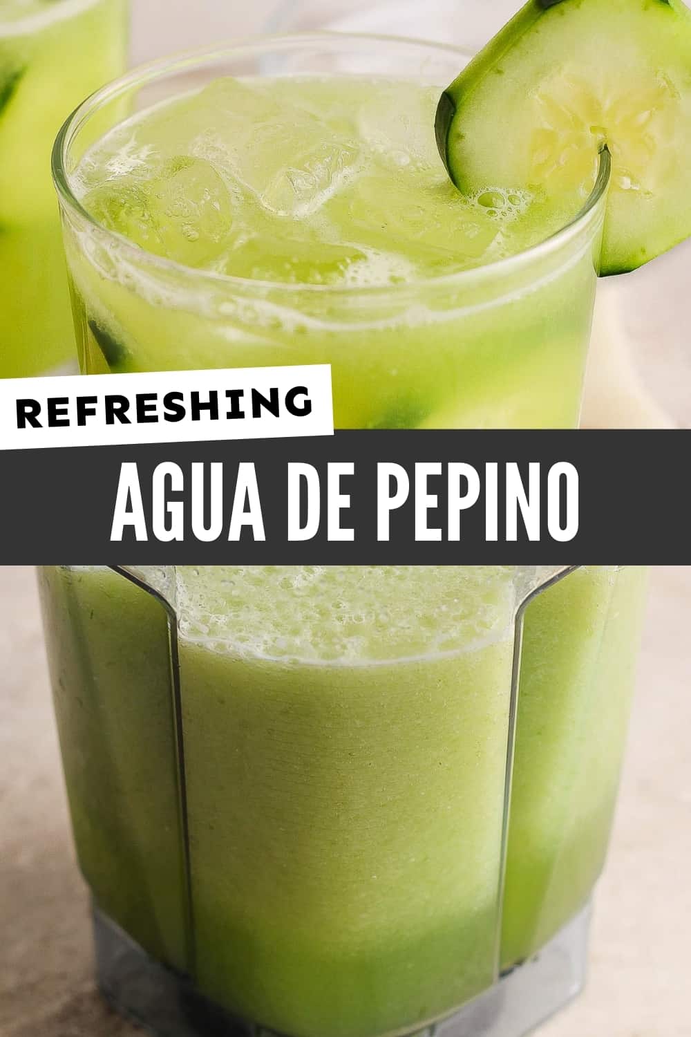 Agua de Pepino (Cucumber Agua Fresca) - Isabel Eats