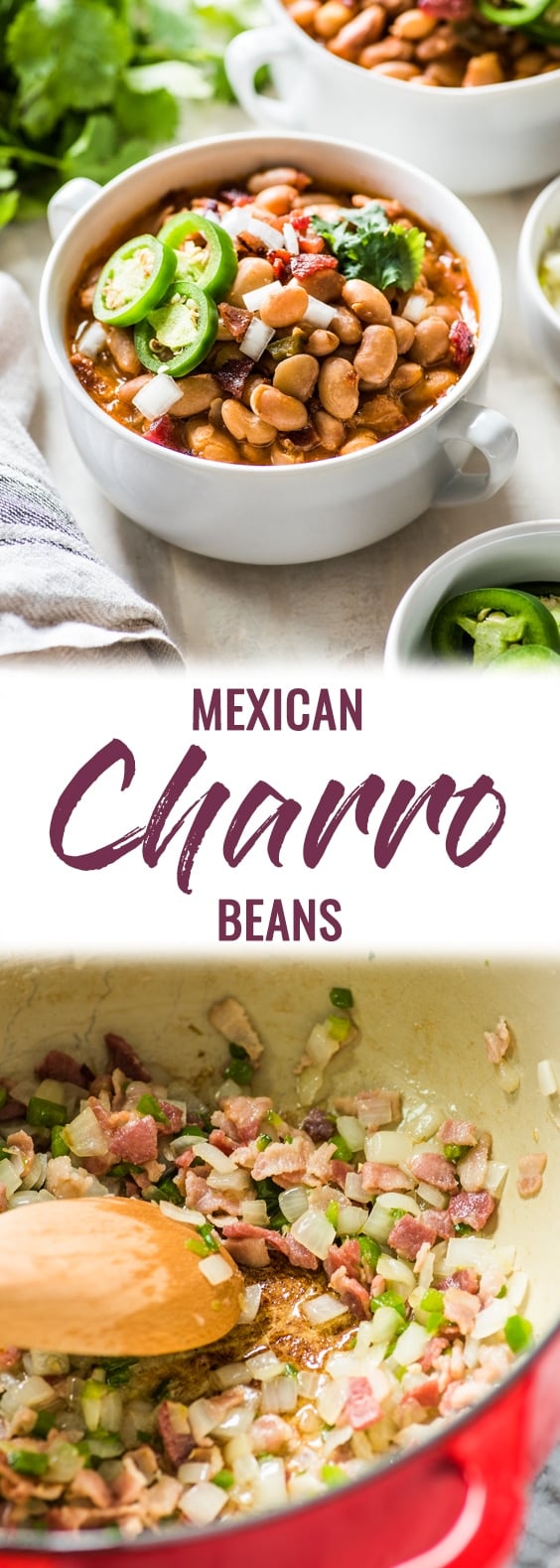 Charro Beans (Frijoles Charros) - Isabel Eats