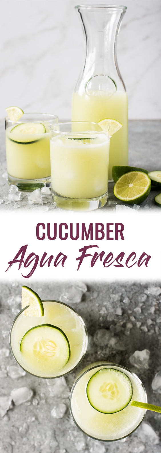 Agua de Pepino (Cucumber Agua Fresca) - Isabel Eats