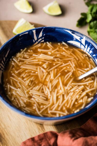 Sopa de Fideo - Isabel Eats