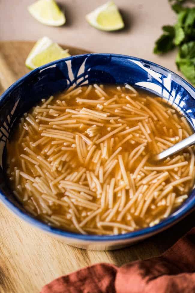 Sopa de Fideo - Isabel Eats