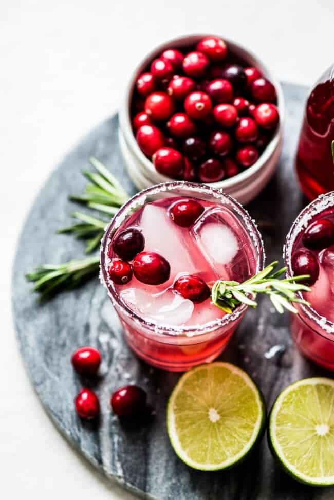 Easy Cranberry Margarita - Isabel Eats {Easy Mexican Recipes}