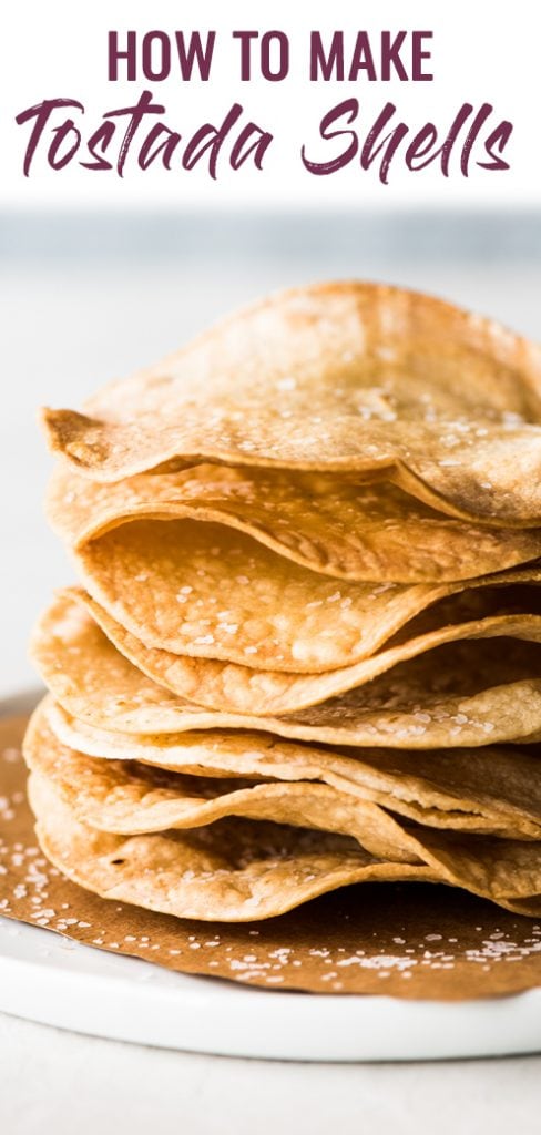 Homemade Tostada Shells - Isabel Eats {Easy Mexican Recipes}