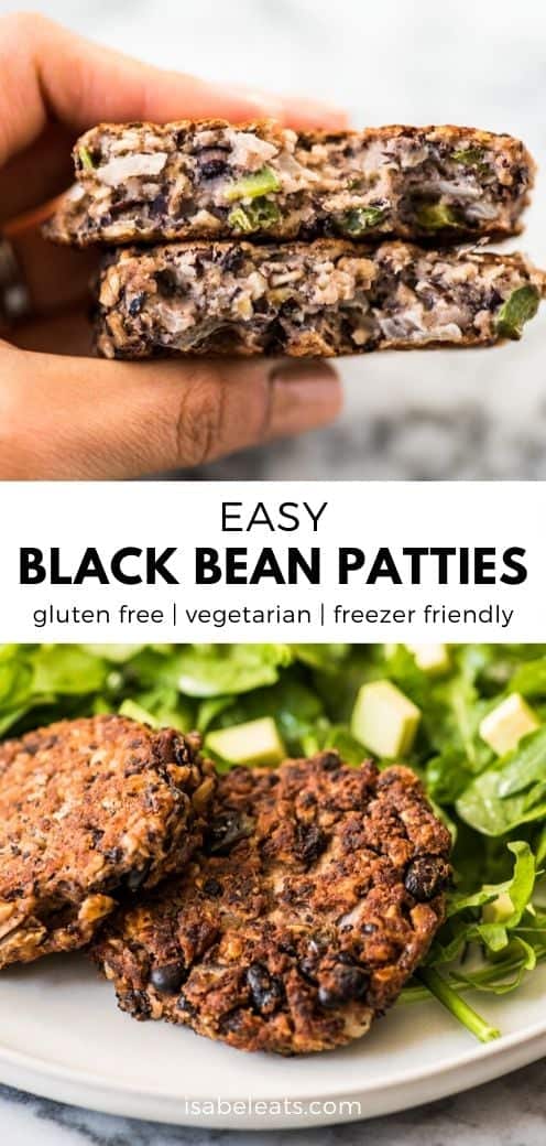 Black Bean Patty - Isabel Eats {Easy Mexican Recipes}