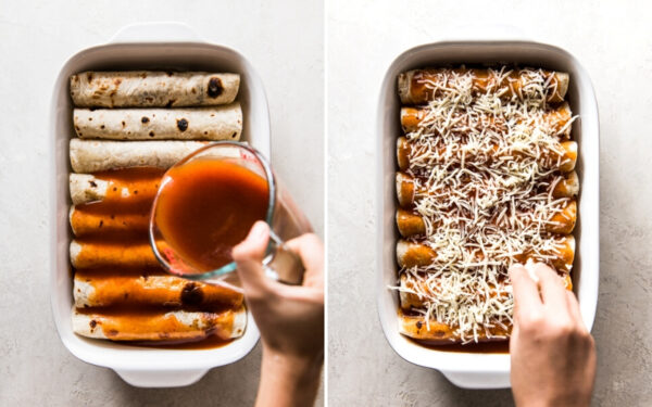 Easy Breakfast Enchiladas - Isabel Eats