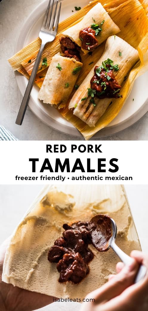 Mexican Pork Tamales Recipe - Isabel Eats