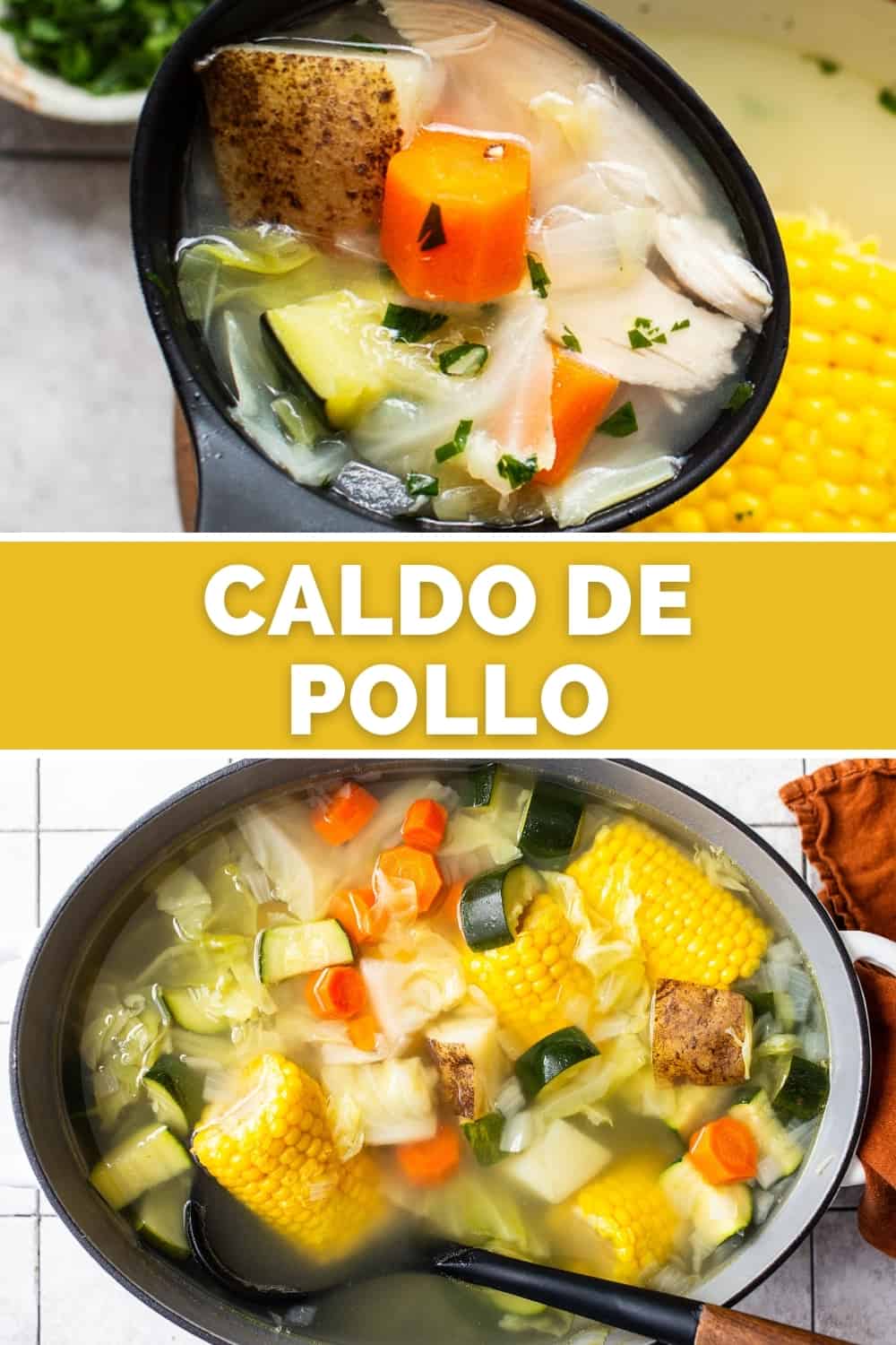 Caldo de Pollo - Isabel Eats