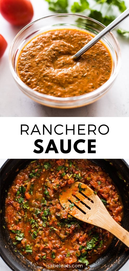 Easy Ranchero Sauce - Isabel Eats
