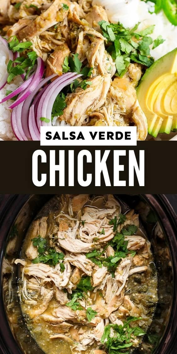 Salsa Verde Chicken - Isabel Eats