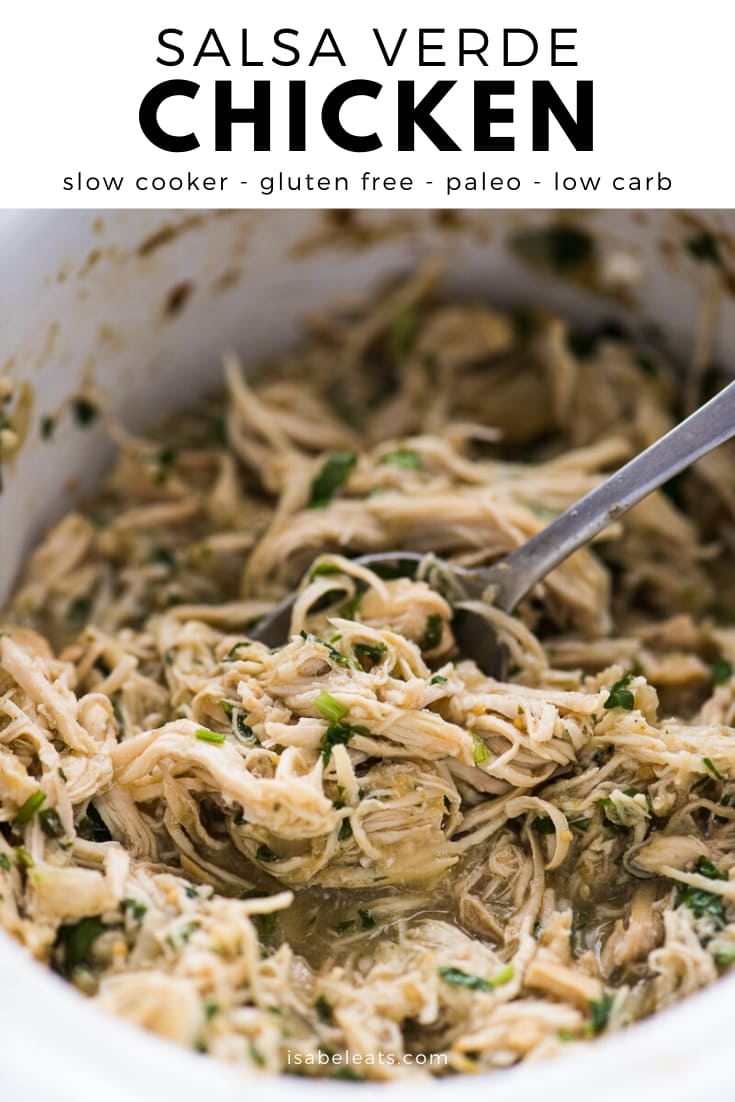 Salsa Verde Chicken - Isabel Eats