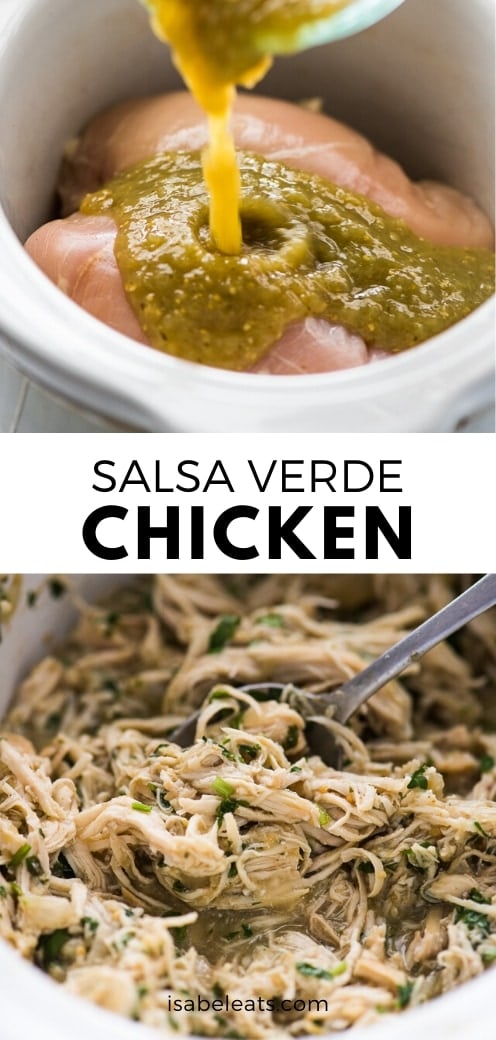Salsa Verde Chicken - Isabel Eats