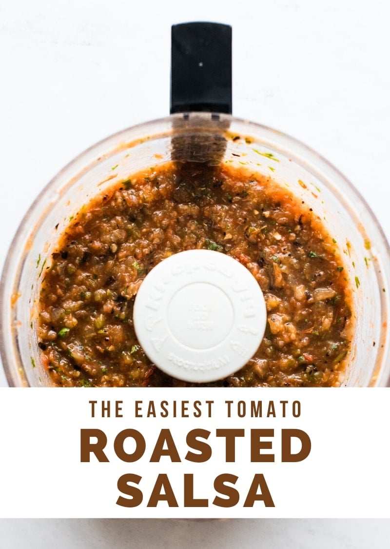 Roasted Tomato Salsa - Isabel Eats