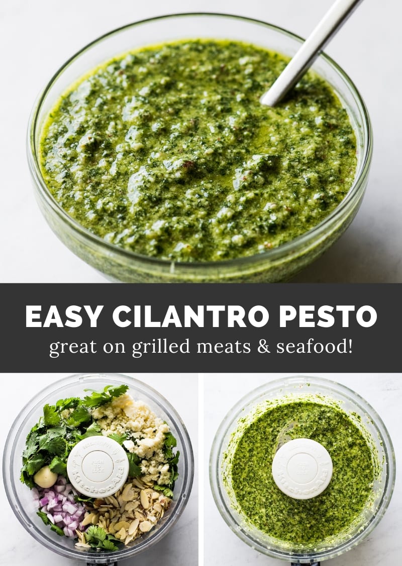 The BEST Cilantro Pesto! | Isabel Eats