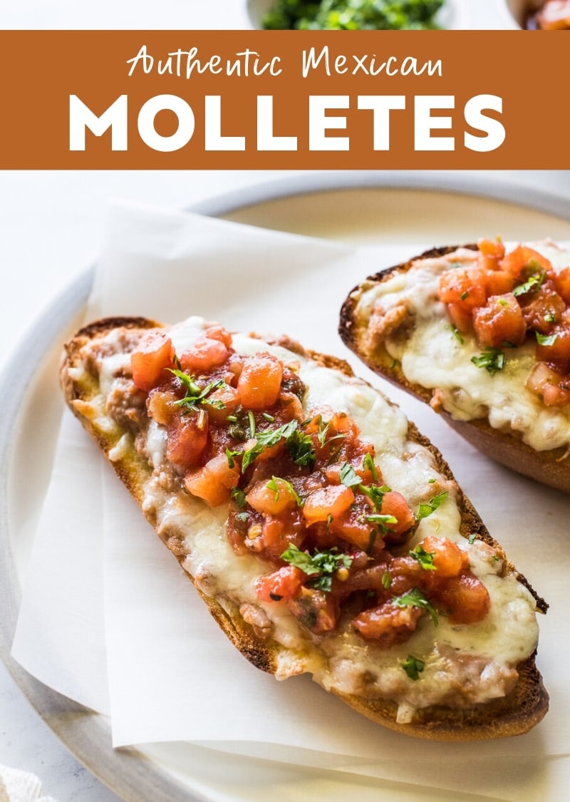 Mexican Molletes - Isabel Eats