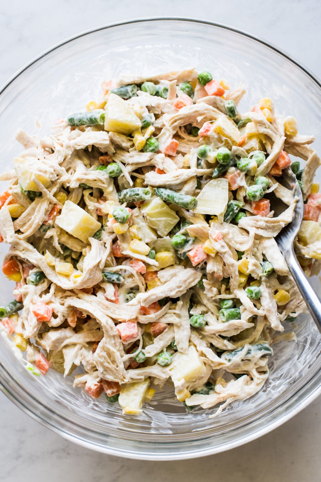 Ensalada de Pollo (Mexican Chicken Salad) - Isabel Eats