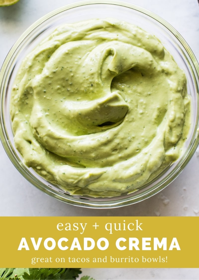 Avocado Crema - Isabel Eats {Easy Mexican Recipes}