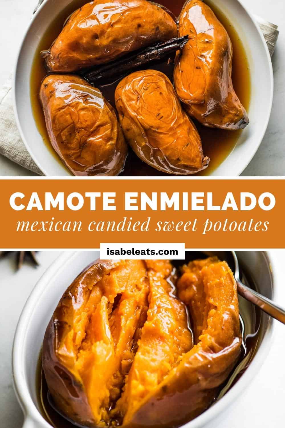 Camote Enmielado (Mexican Candied Sweet Potatoes)