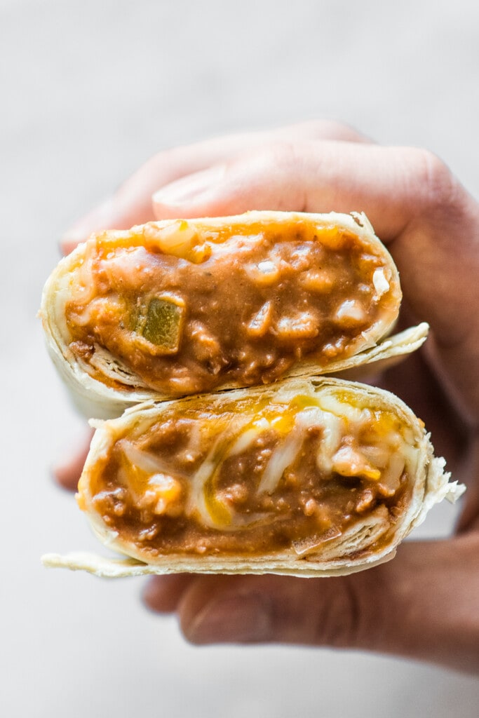 Bean and Cheese Burritos - Isabel Eats