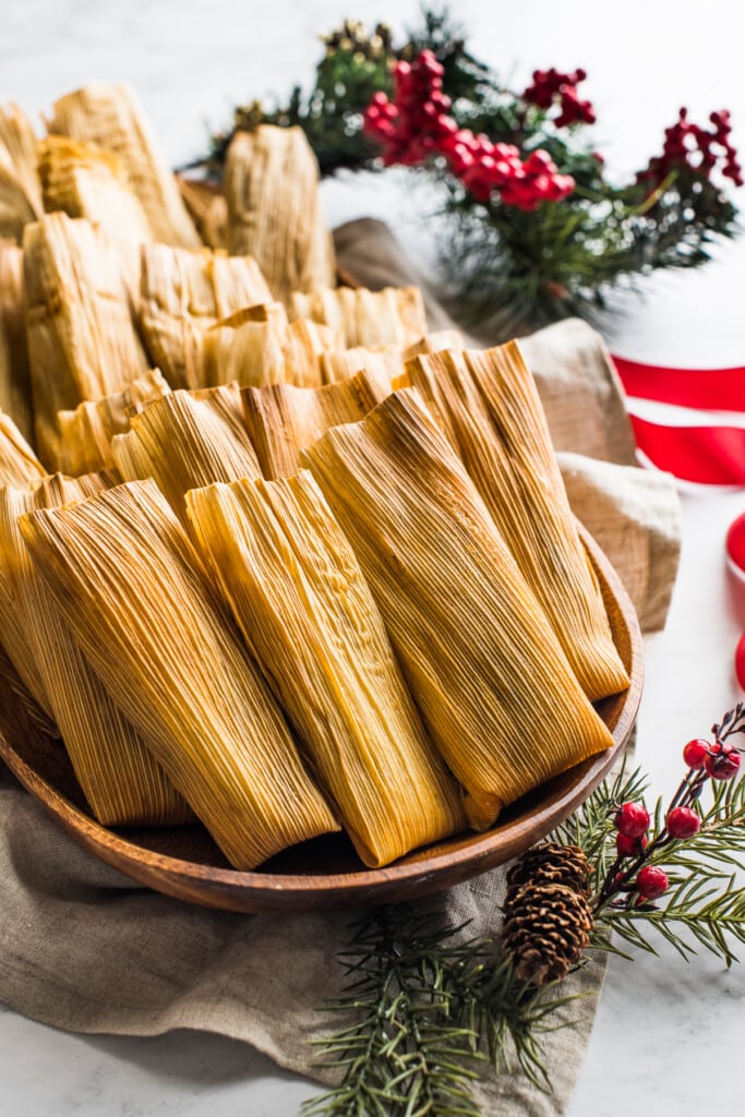 Instant Pot Pork Tamales - Isabel Eats