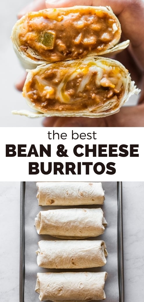 Bean and Cheese Burritos - Isabel Eats