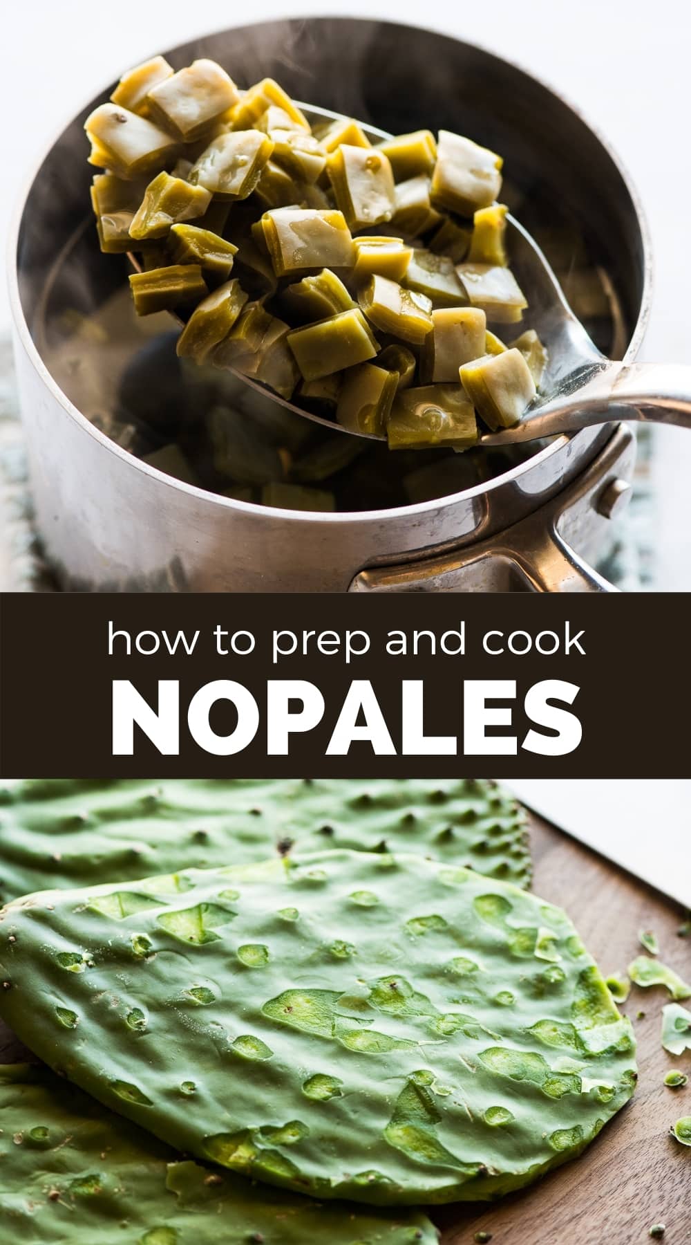 How to Cook Nopales (Cactus Paddles) - Isabel Eats
