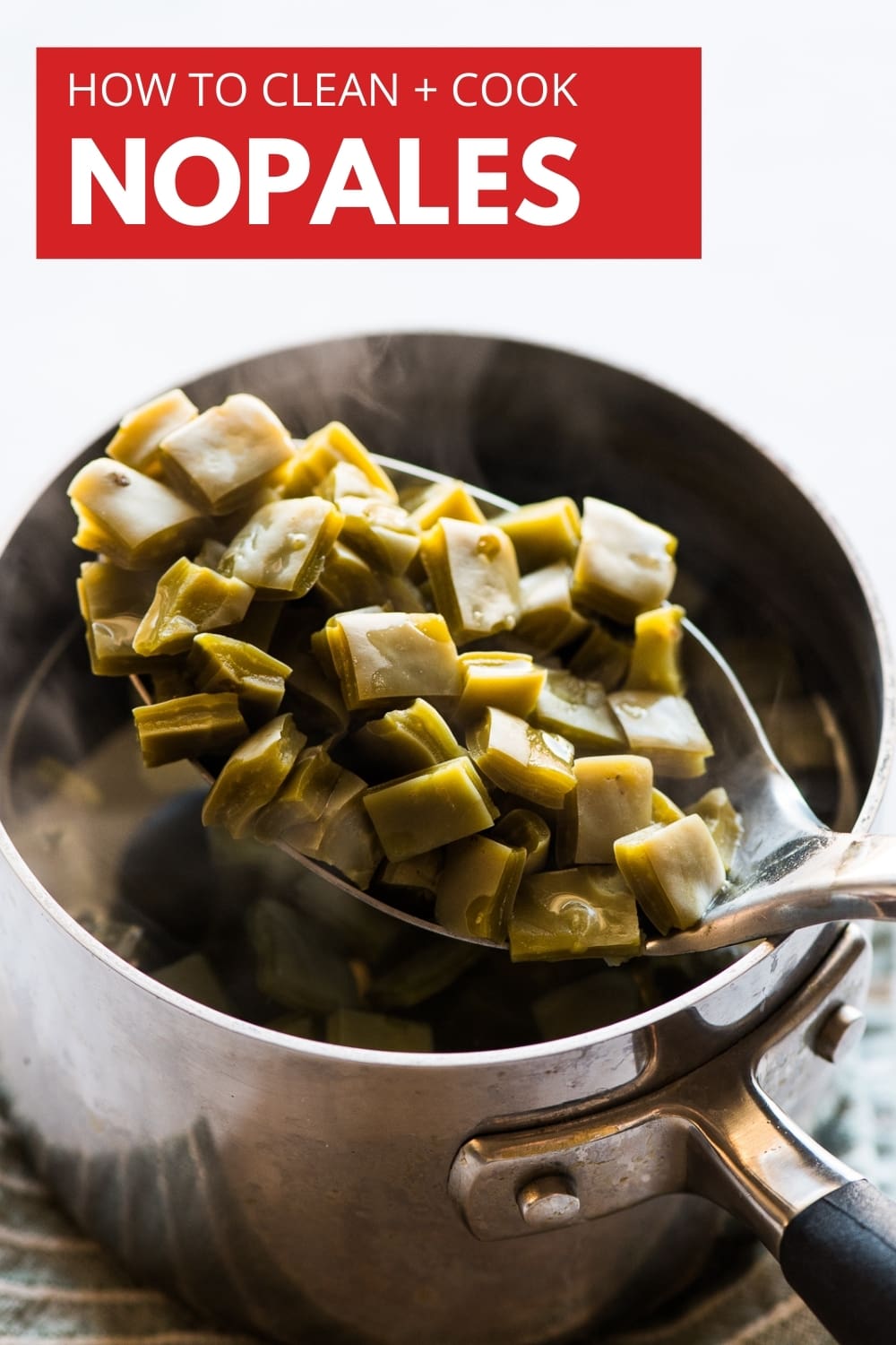 How to Cook Nopales (Cactus Paddles) - Isabel Eats