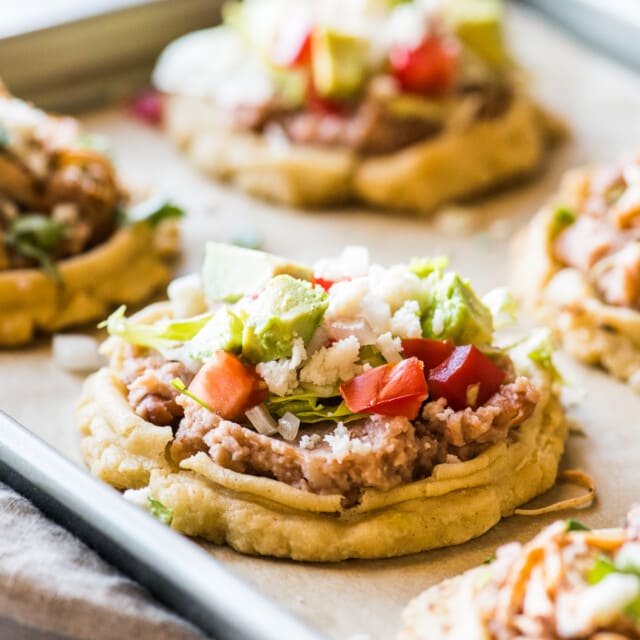 Sopes Recipe - Isabel Eats {Easy Mexican Recipes}