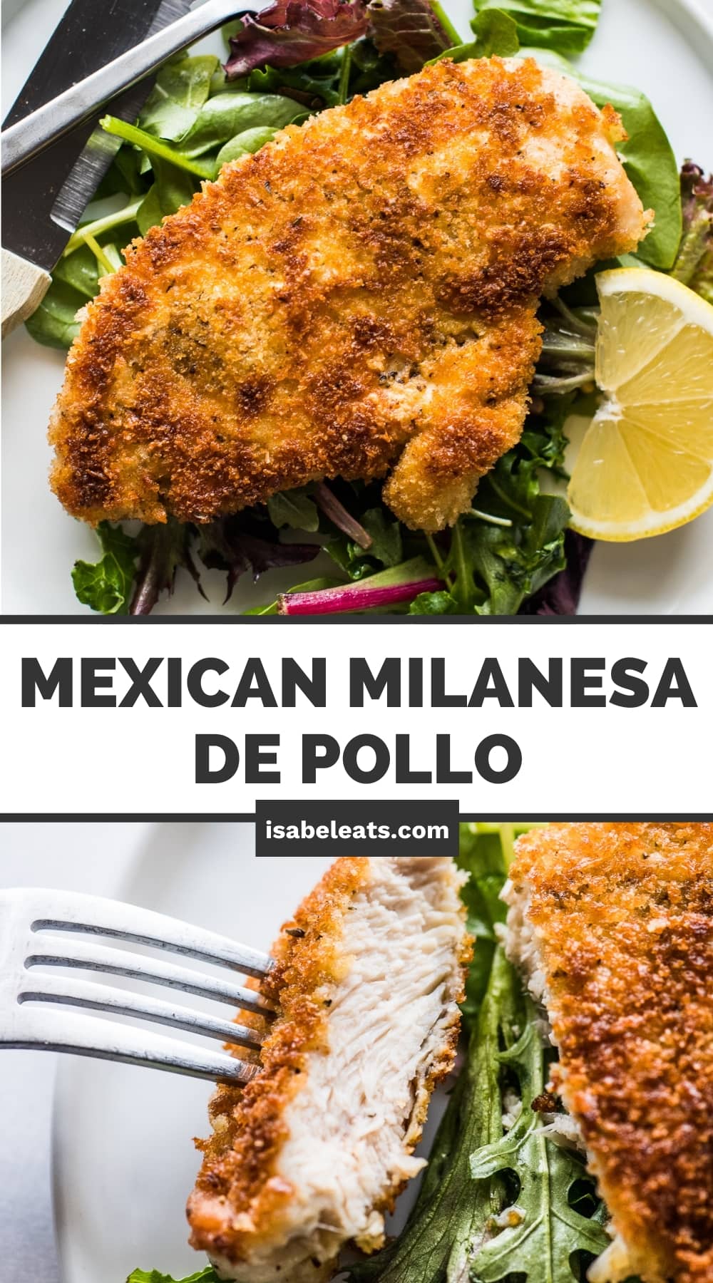 Milanesa de Pollo - Isabel Eats