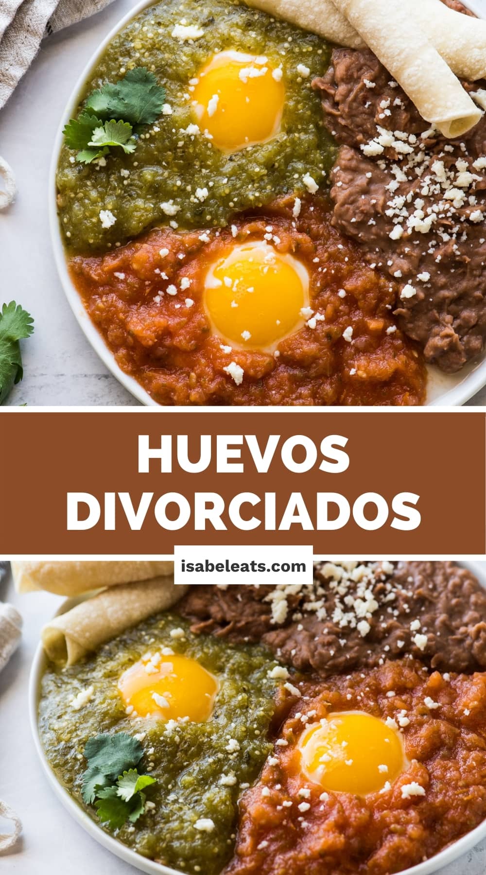 Huevos Divorciados - Isabel Eats