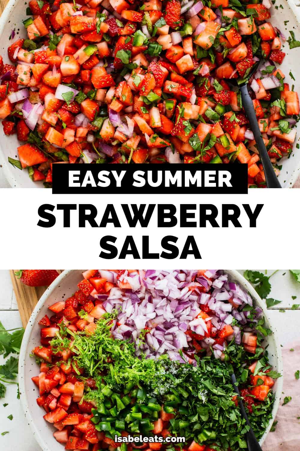 Strawberry Salsa - Isabel Eats