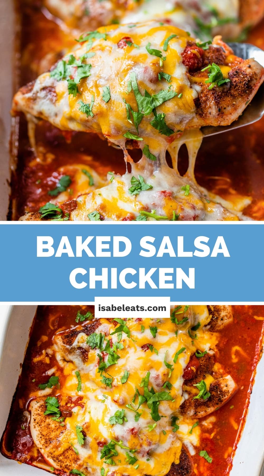 Baked Salsa Chicken - Isabel Eats