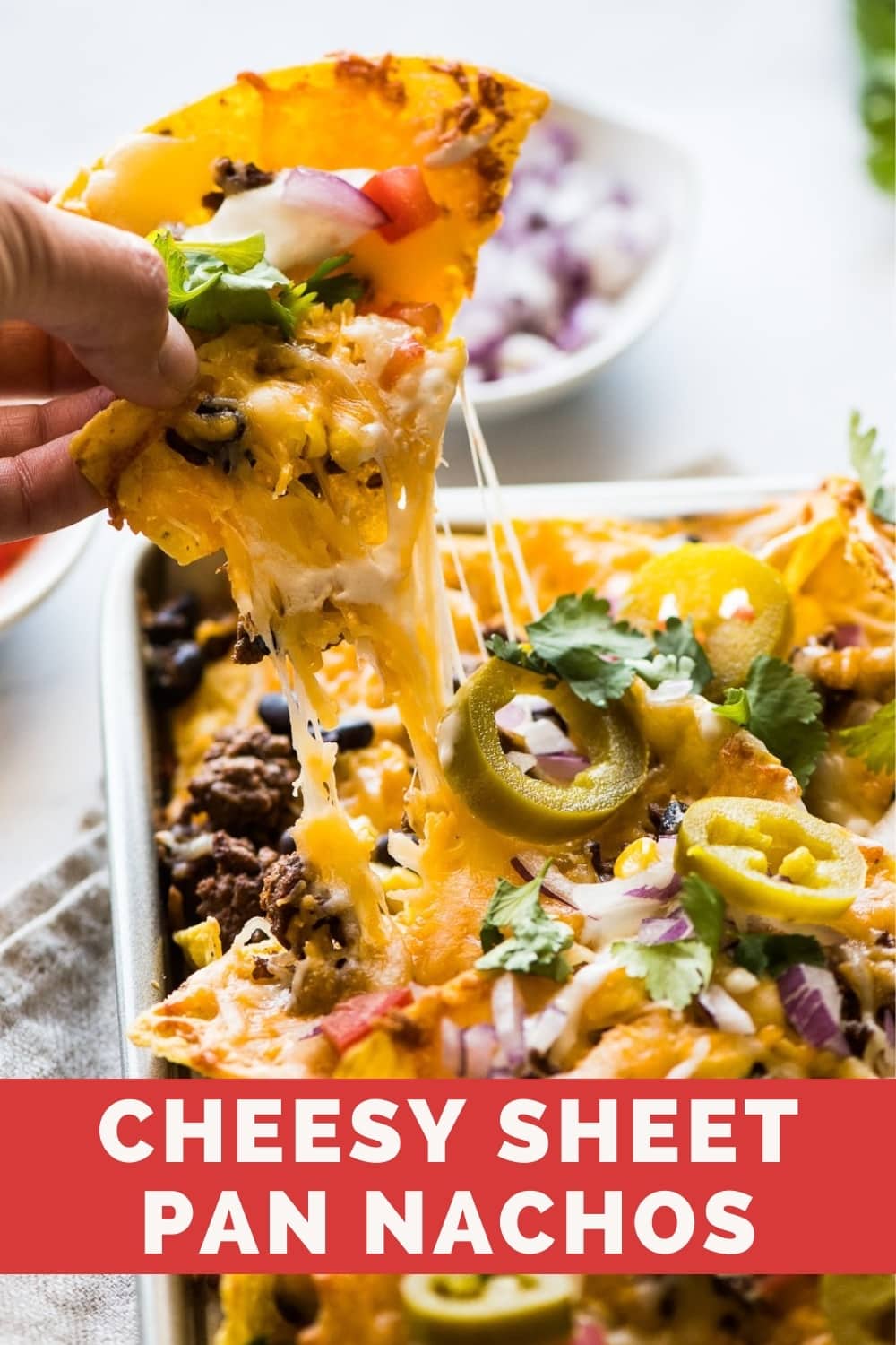 Sheet Pan Nachos Recipe - Isabel Eats