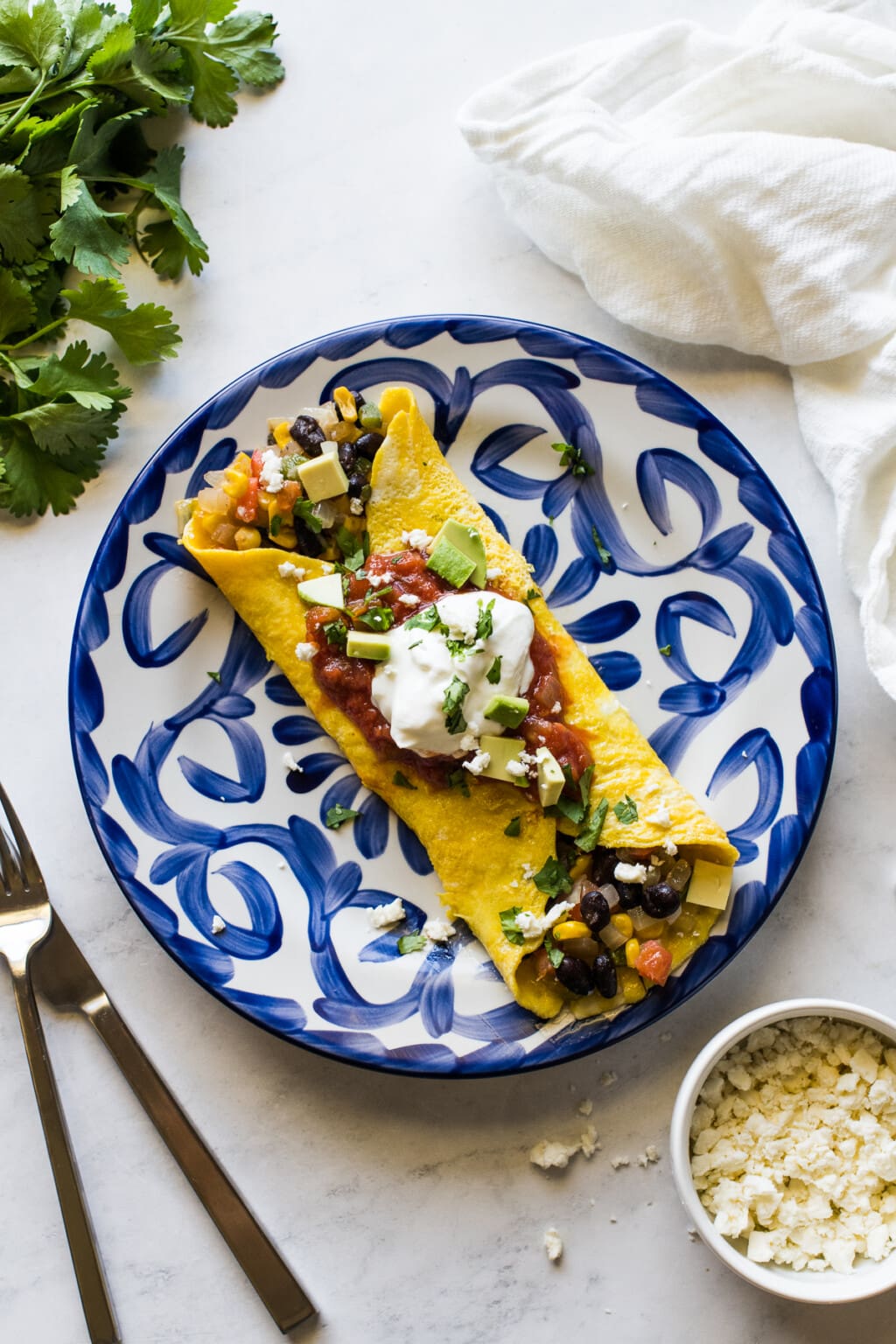 Mexican Omelet - Isabel Eats