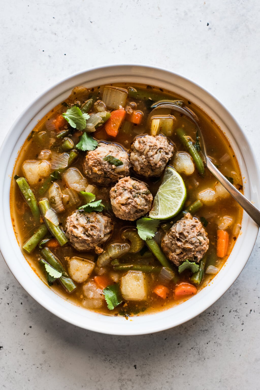 Albondigas Soup - Isabel Eats