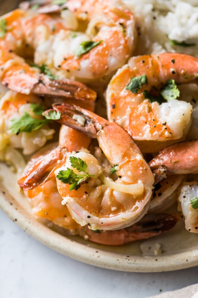 Camarones al Mojo de Ajo (Mexican Garlic Shrimp) - Isabel Eats