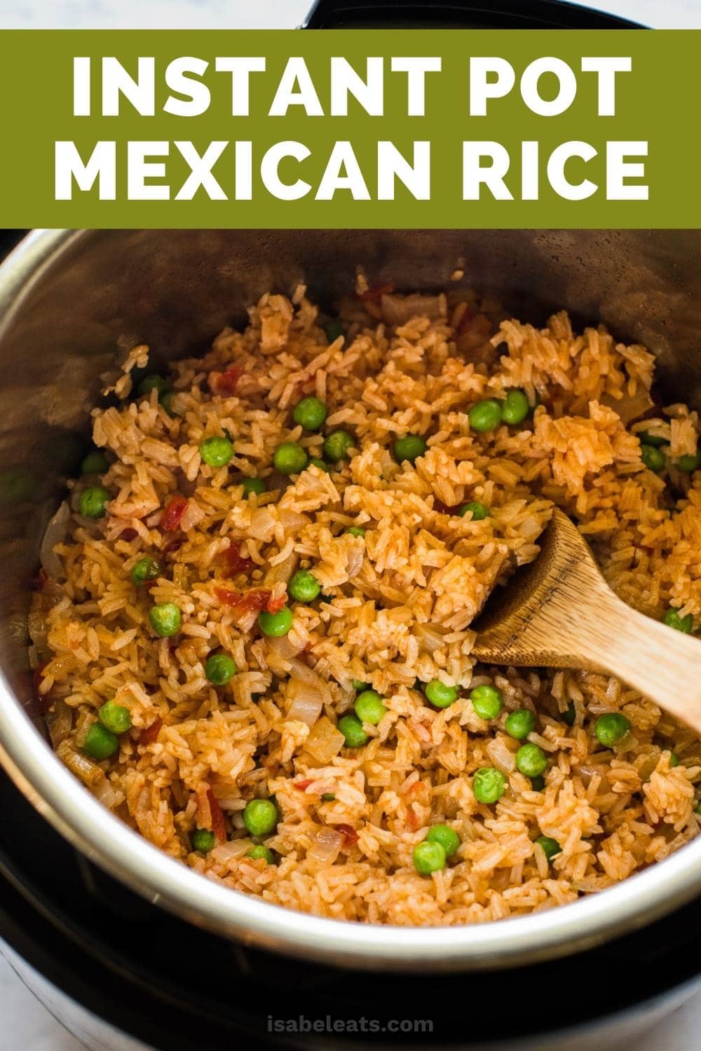 Instant Pot Mexican Rice - Isabel Eats