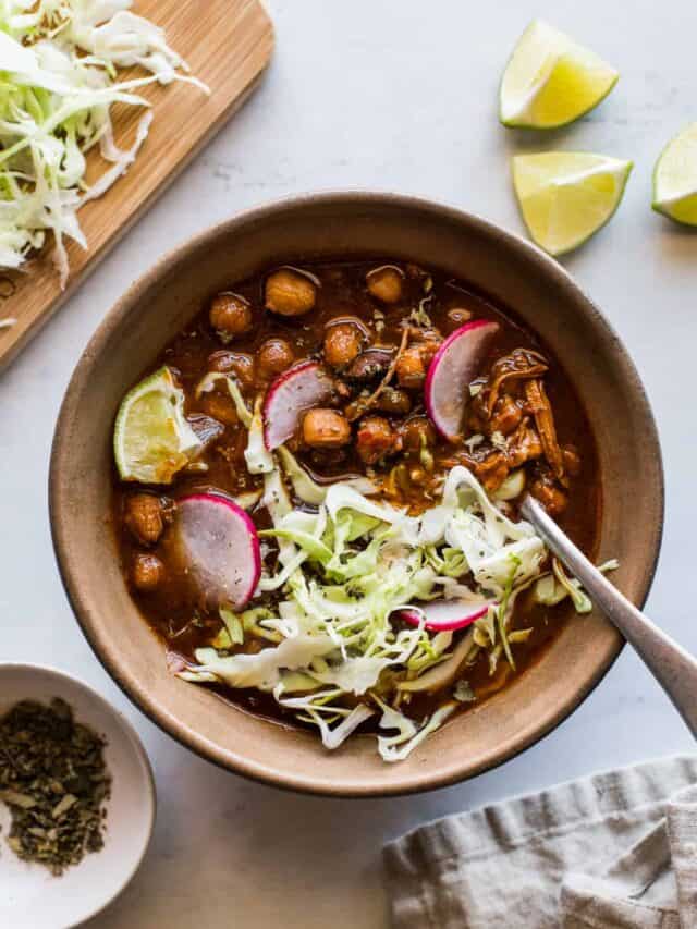 Pozole Rojo (Red Posole) - Isabel Eats