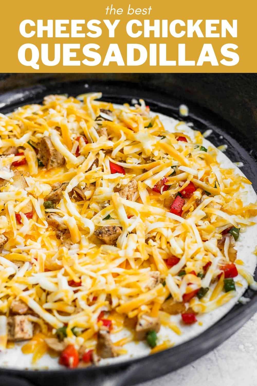 Chicken Quesadillas - Isabel Eats