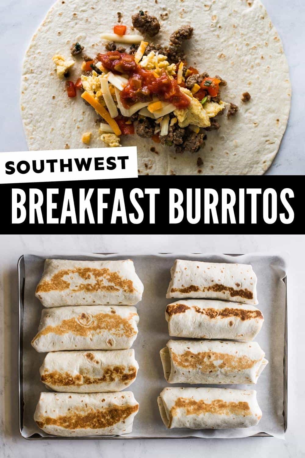 Easy Breakfast Burrito Recipe - Isabel Eats