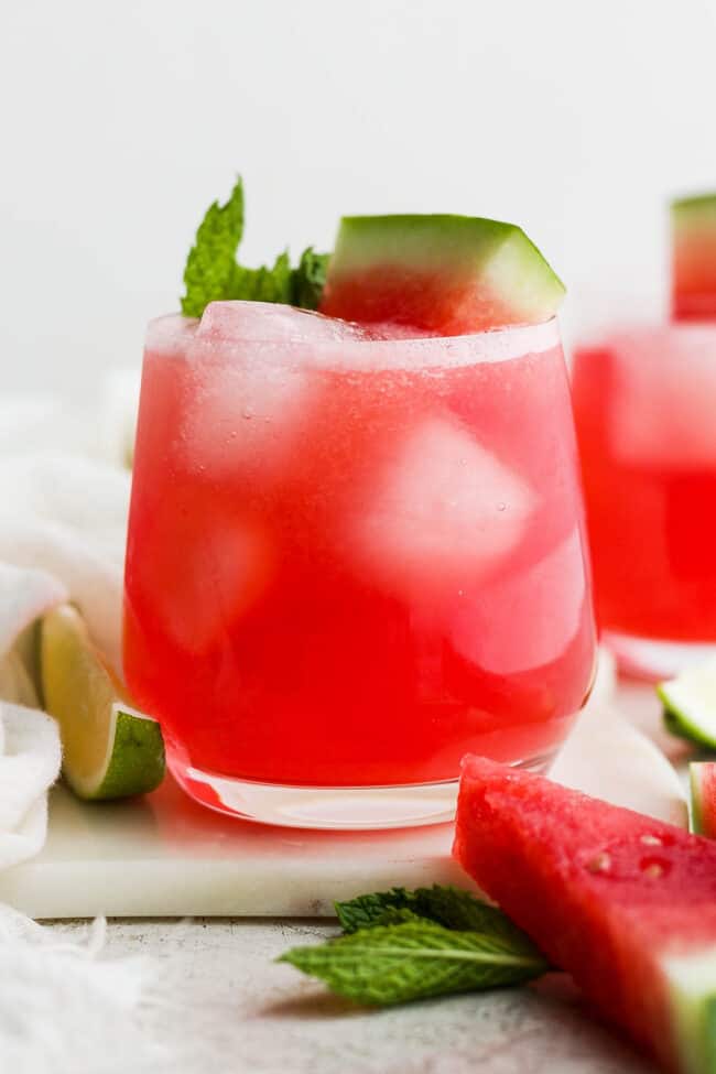 Watermelon Agua Fresca (Agua de Sandia) - Isabel Eats