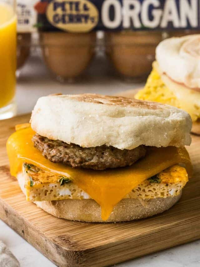 Freezer Breakfast Sandwiches - Isabel Eats